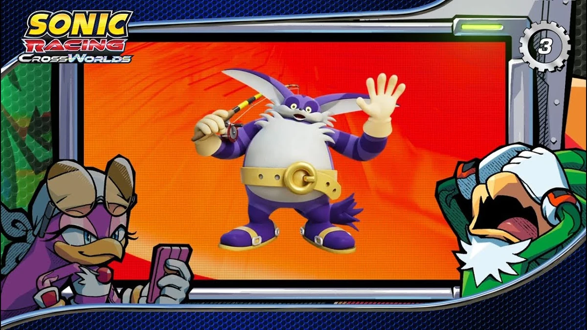 Sonic Racing: CrossWorlds - Crosstalk No. 3 - Amy, Cream & Big the Cat ...