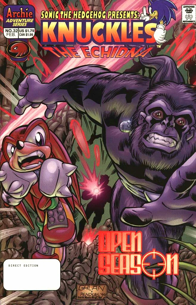 Archie Knuckles the Echidna Issue 32 | Sonic Wiki Zone | Fandom