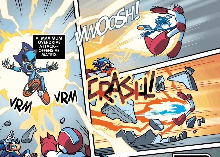 V. Maximum Overdrive Attack (Pre-Super Genesis Wave) | Sonic Wiki Zone ...