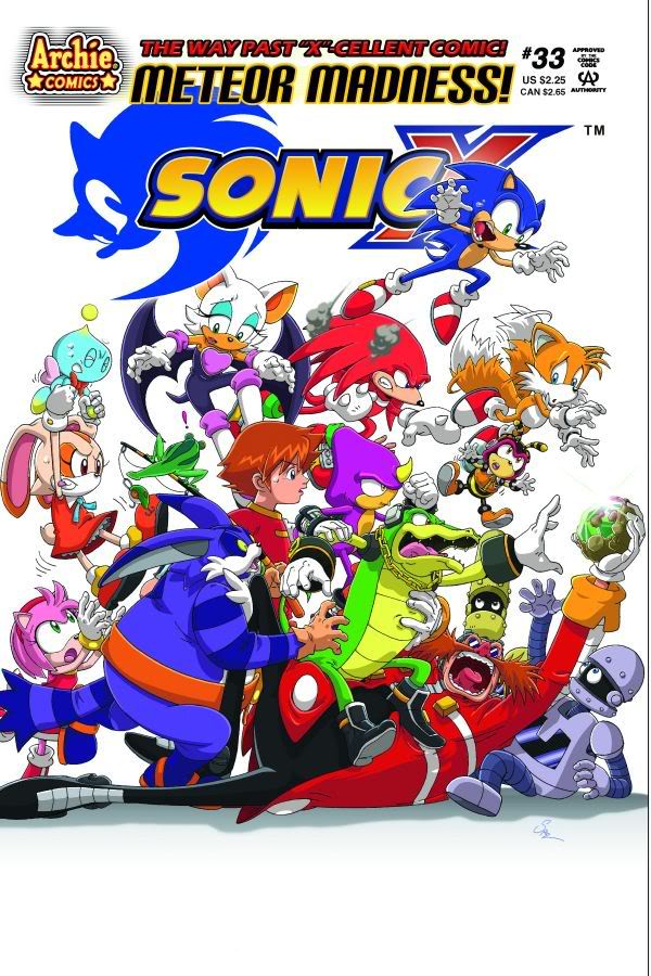 Archie Sonic X Issue 33 | Sonic Wiki Zone | Fandom