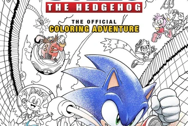 sega the official coloring book