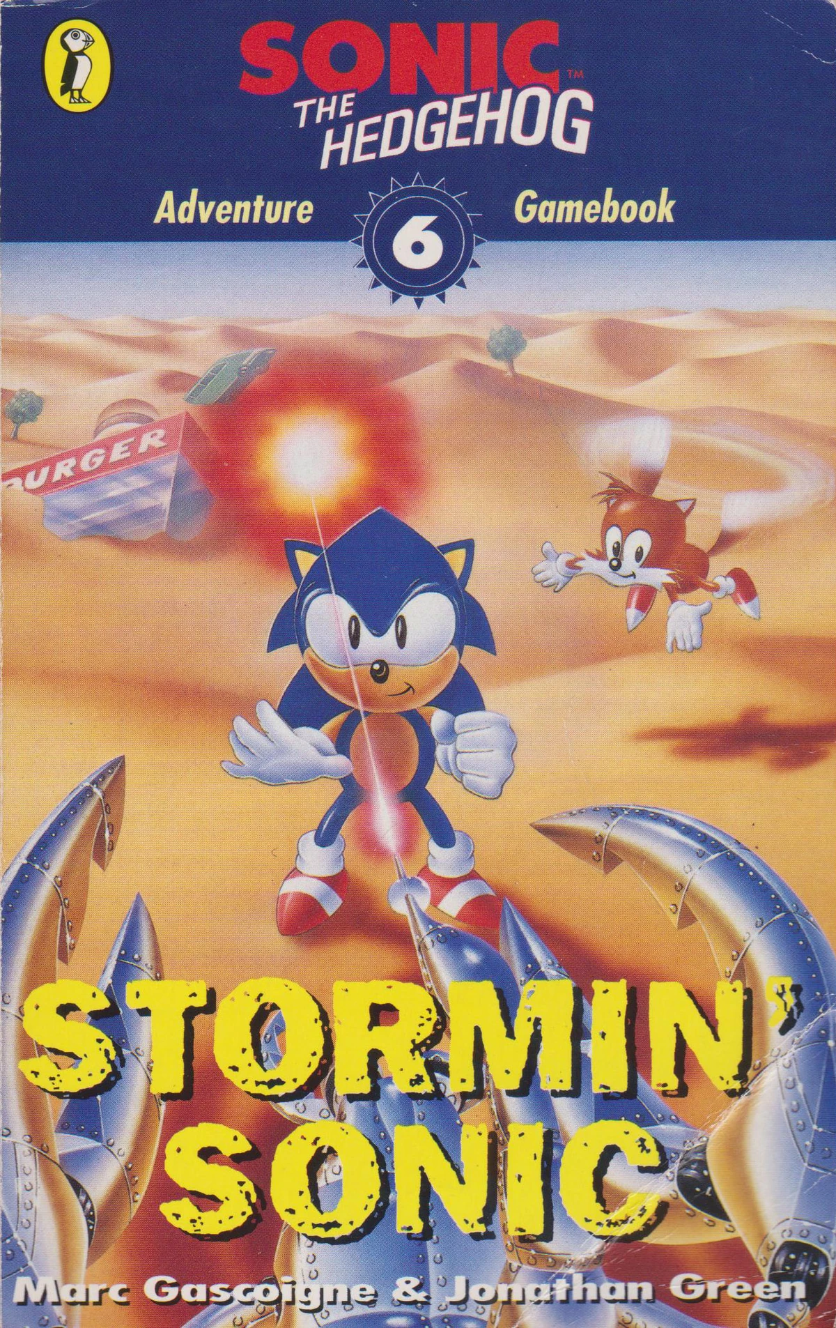 Sonic the Hedgehog Adventure Gamebook 6: Stormin' Sonic | Sonic Wiki ...