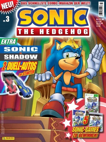 Sonic Das Comic Magazin Issue 3 | Sonic Wiki Zone | Fandom