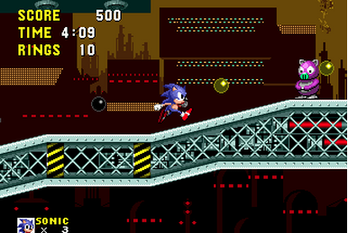 sonic metropolis zone 3