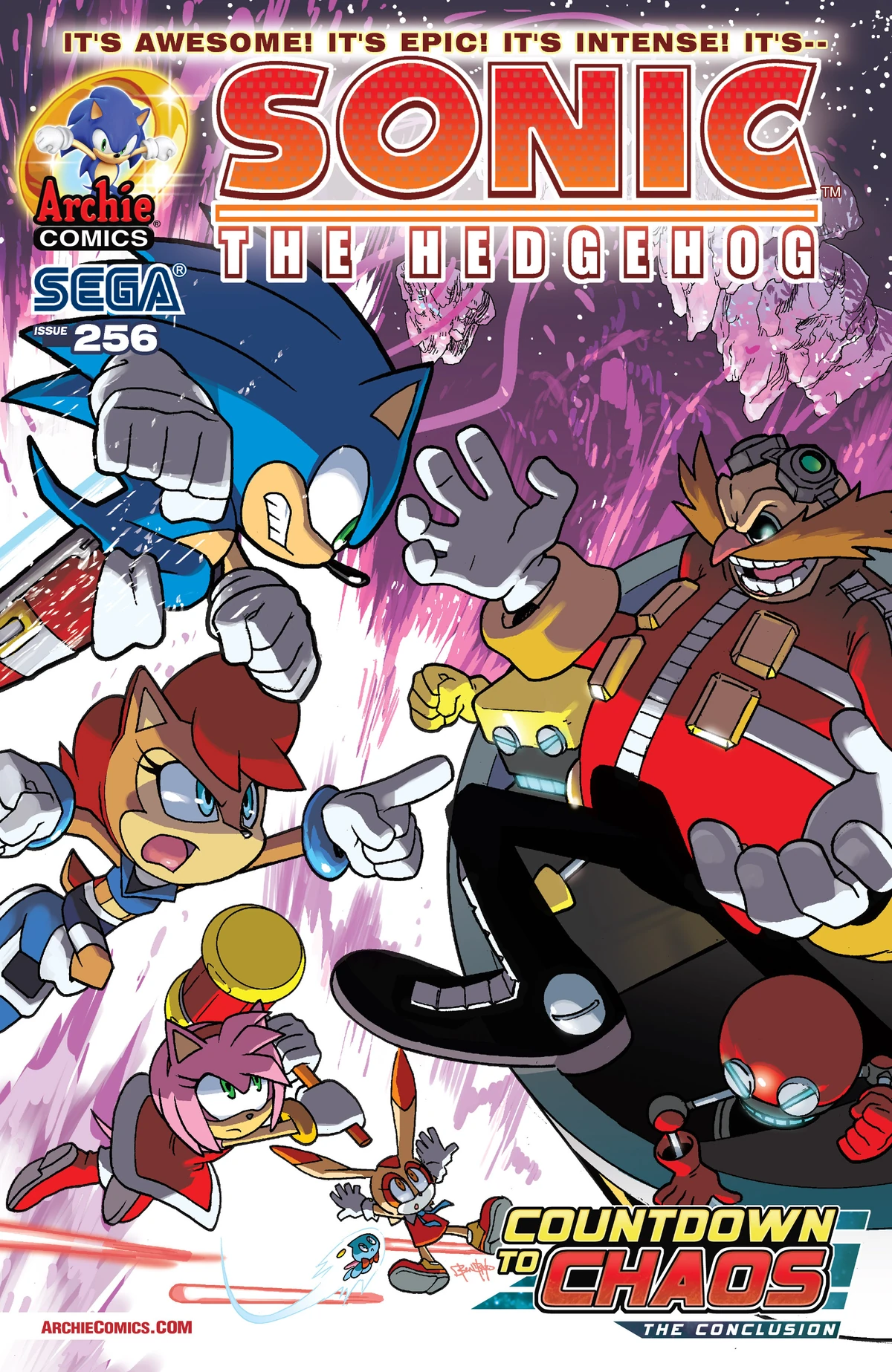 Archie Sonic the Hedgehog Issue 256 | Sonic Wiki Zone | Fandom
