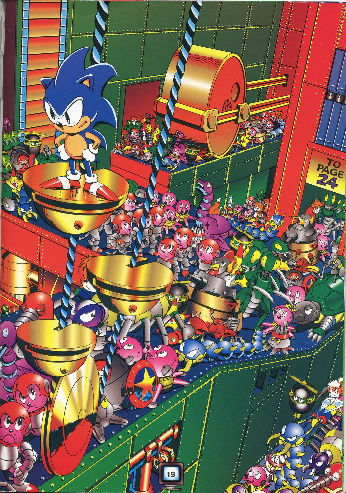 Badnik Ladybird Sonic Wiki Zone Fandom