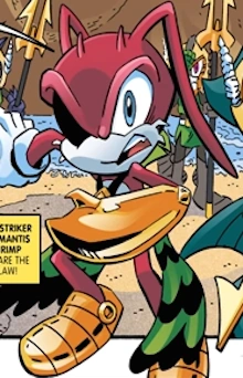 Capitán Striker the Mantis Shrimp | Sonic Wiki | Fandom
