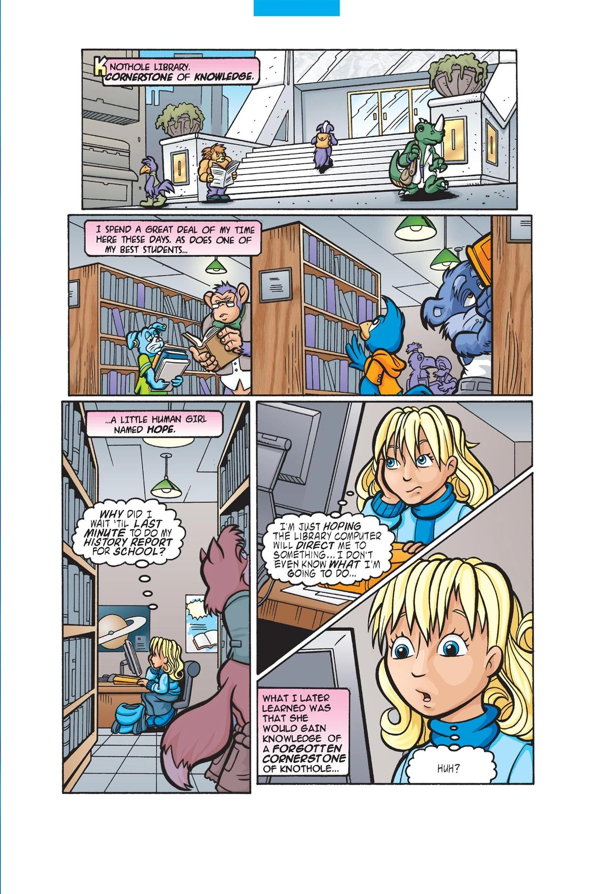 Knothole Library | Sonic Wiki Zone | Fandom