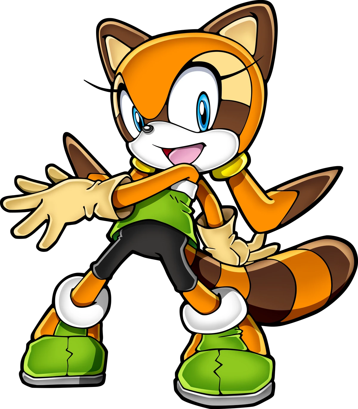 Marine The Raccoon Sonic X Heroes Forever Wiki Fandom