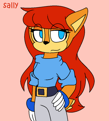 GX Sally | Sonic X: Heroes Forever Wiki | Fandom