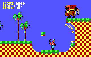 Sonic 1 US Gold DOS prototype | Sonic beta Wiki | Fandom