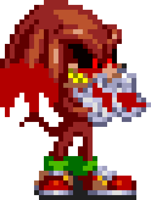 Knuckles the Echidna | Sonic.exe: Blood Saga Wiki | Fandom