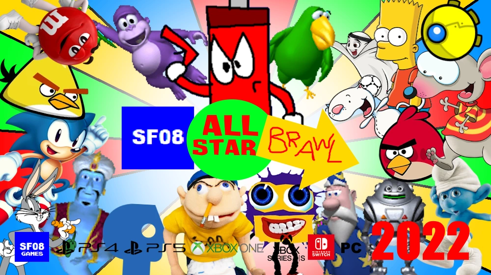 SF08 All-Star Brawl | SonicFan08 Wiki | Fandom