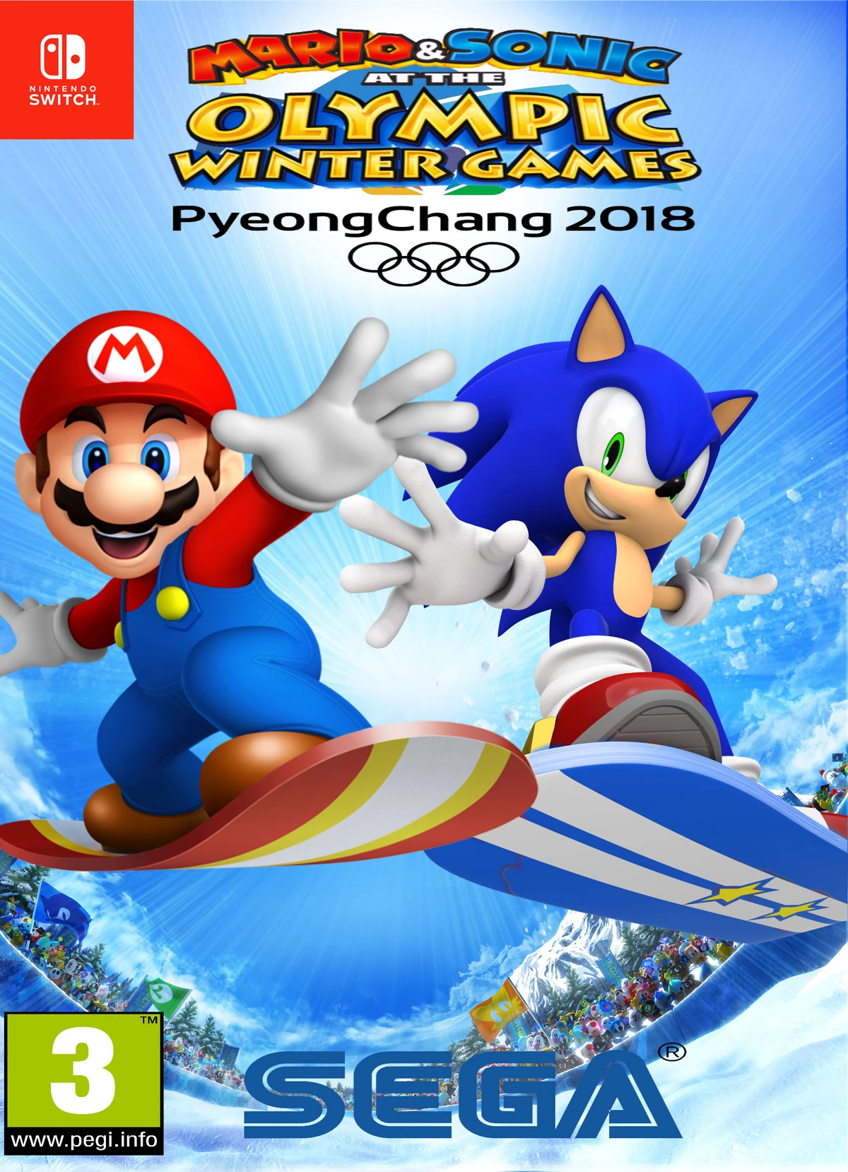 Mario & Sonic at the PyeongChang 2018 Olympic Winter Games | Sonic ...