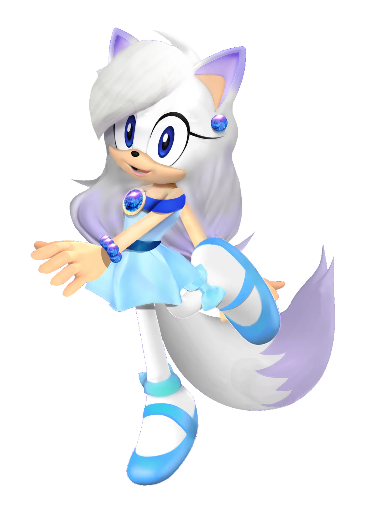 Sapphire the Wolf | Sonic Fanon Wiki | Fandom