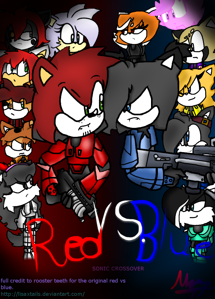 Red Vs Blue Sonic Crossover | Sonic Fanon Wiki | Fandom