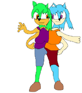 Deborah and Honesty the Combined Hedgehogs | Sonic Fanon Wiki | Fandom