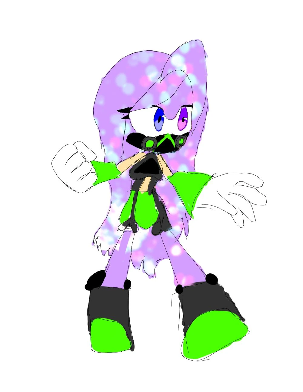 Opal The Hedgehog | Sonic Fanon Wiki | Fandom
