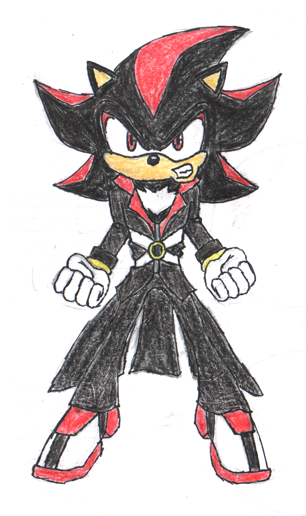 Gangster Sonic Drawings