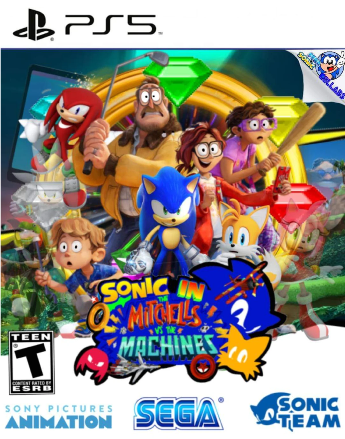 Sonic in The Mitchells vs. The Machines | Sonic Fanon Wiki | Fandom