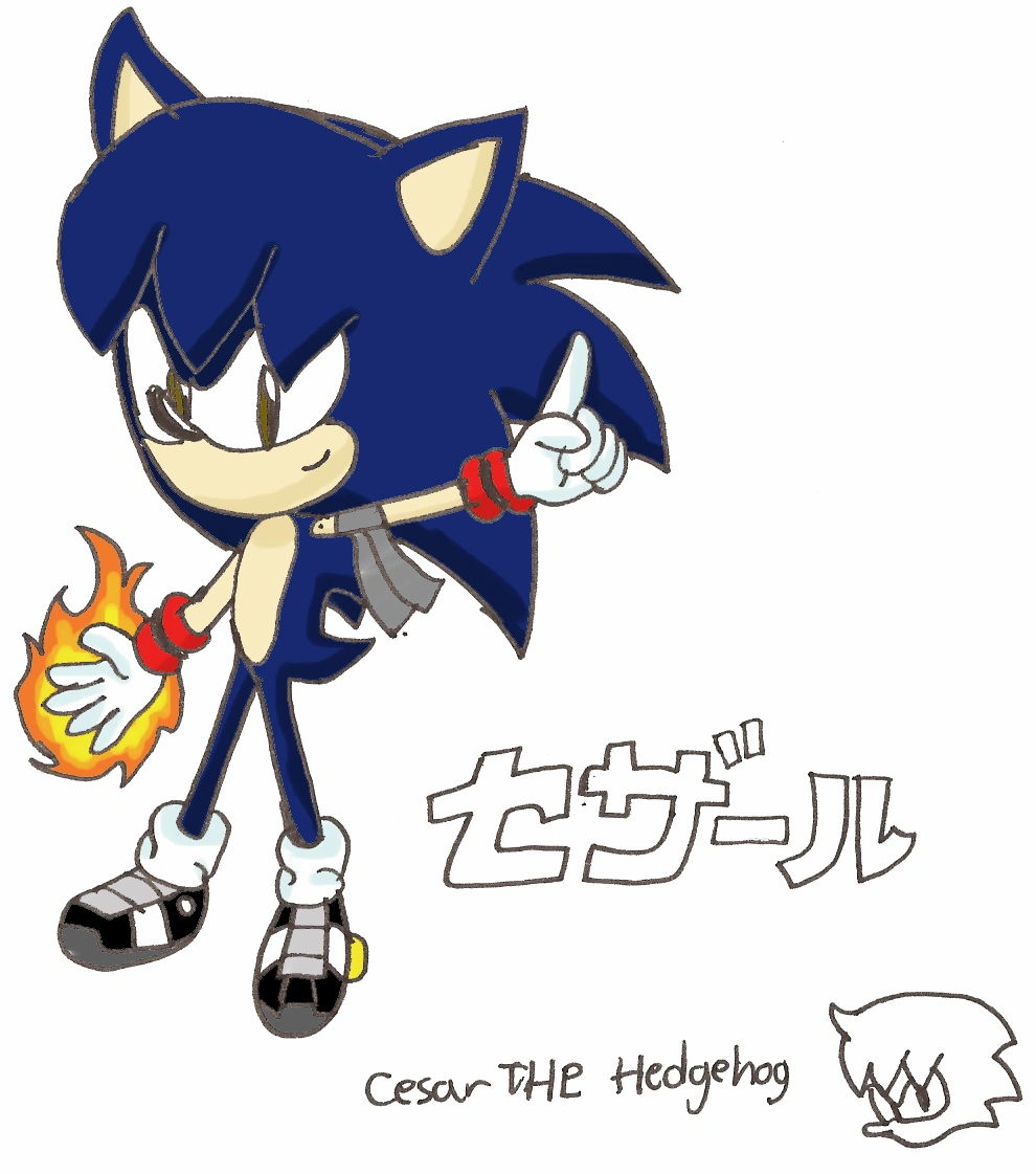 Cesar the Hedgehog | Sonic Fanon Wiki | Fandom