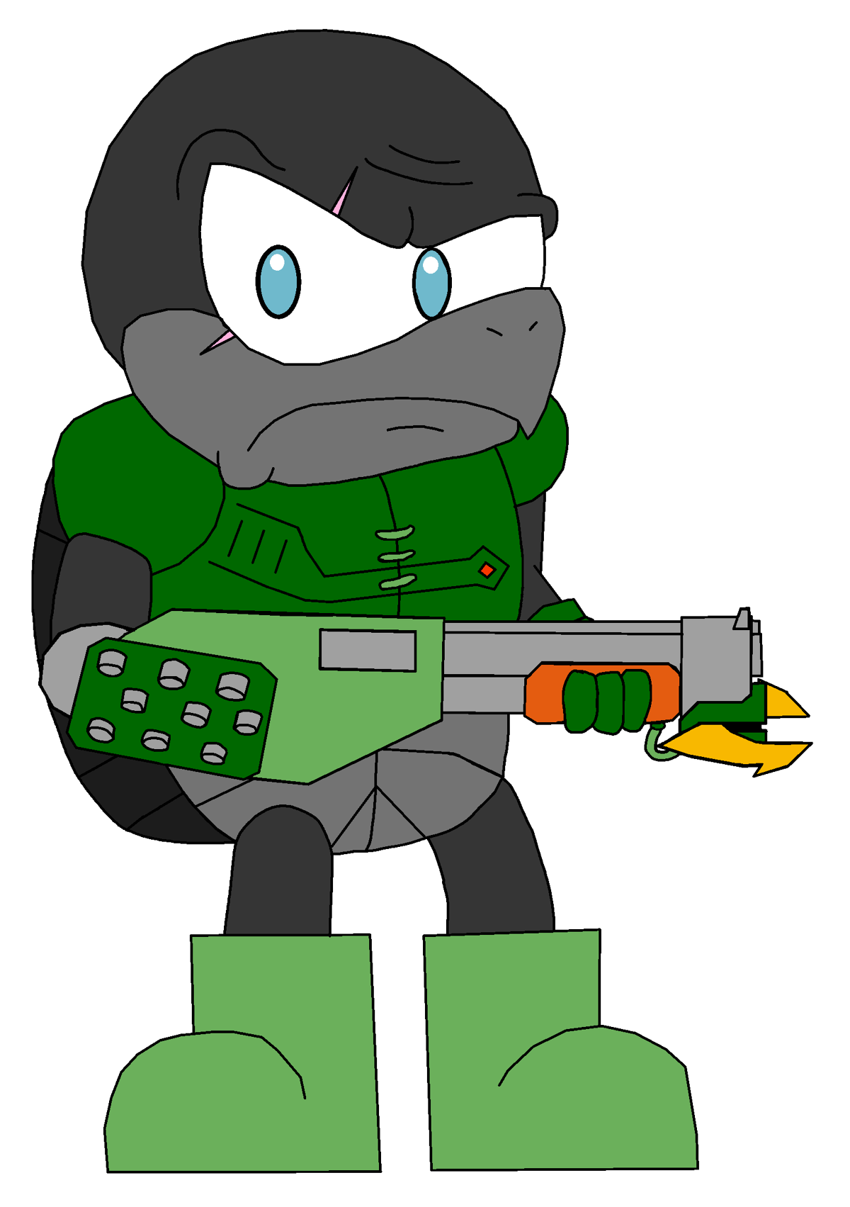 Doomguy The Turtle | Sonic Fanon Wiki | Fandom