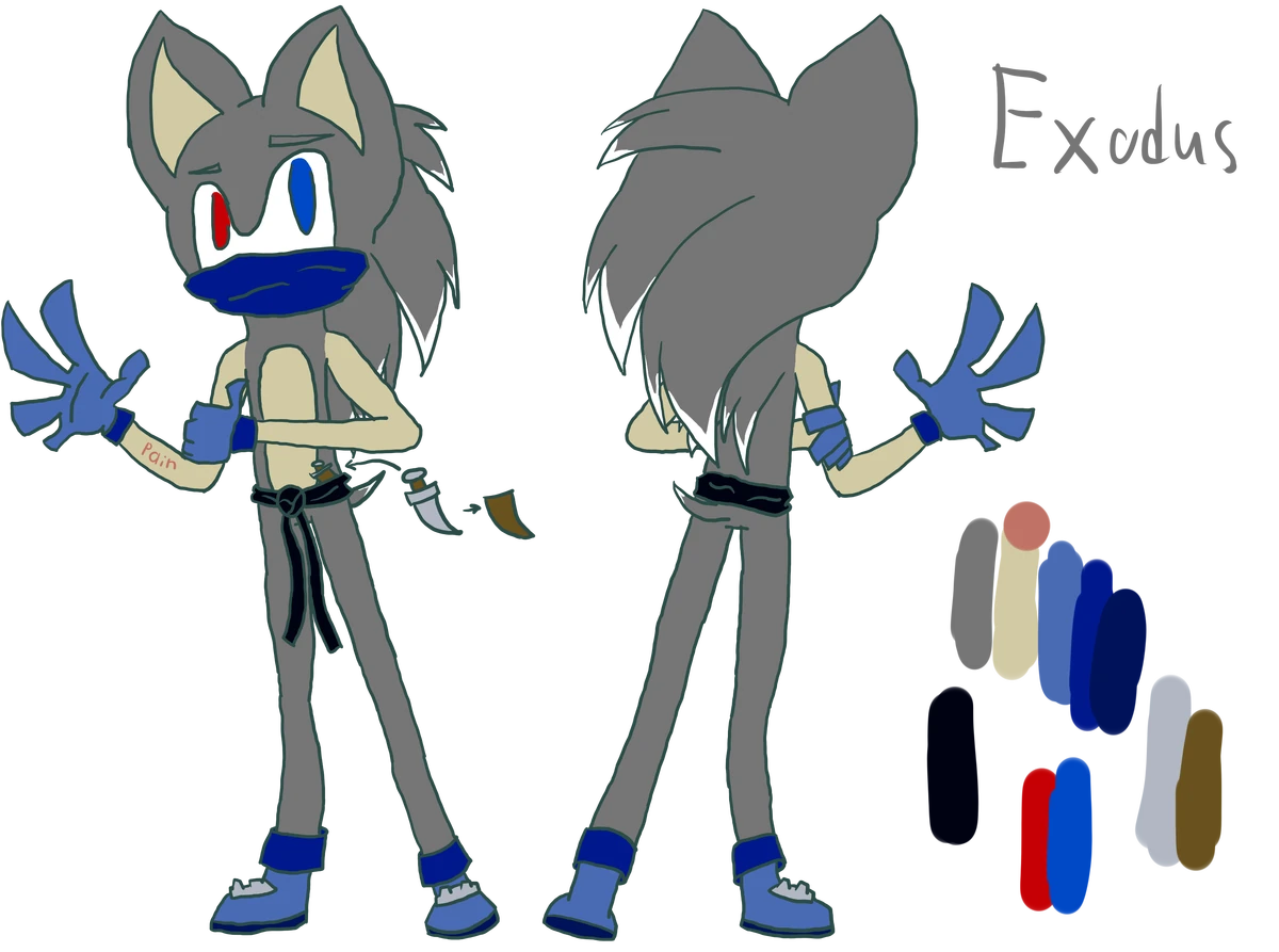 Exodus the Hedgehog | Sonic Fanon Wiki | Fandom