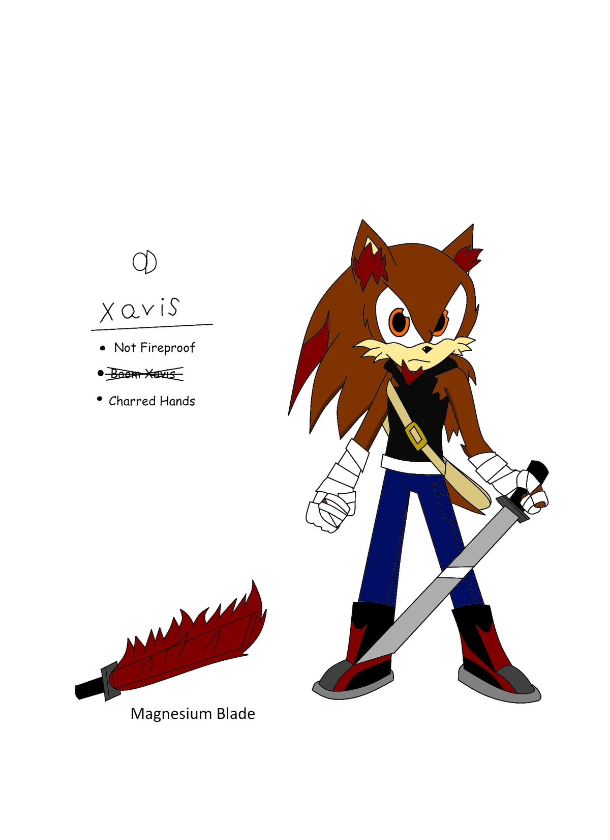 Xavis Ignis | Sonic Fanon Wiki | Fandom