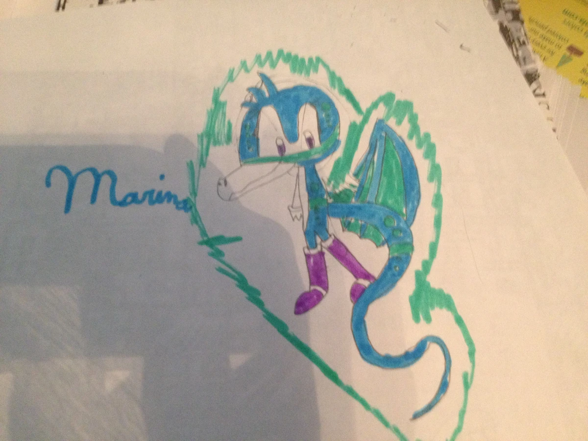 Marina the Sea Dragon | Sonic Fanon Wiki | Fandom