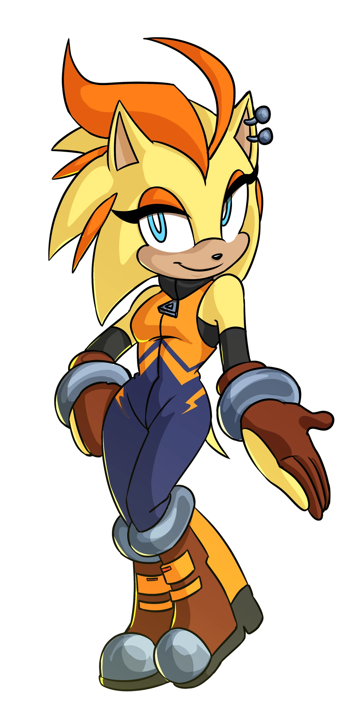 Rebel The Hedgehog | Sonic Fanon Wiki | Fandom