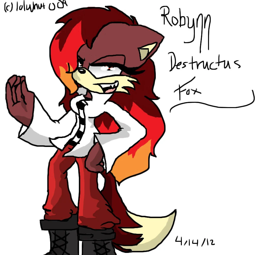 Robynn Destructus Fox | Sonic Fanon Wiki | Fandom