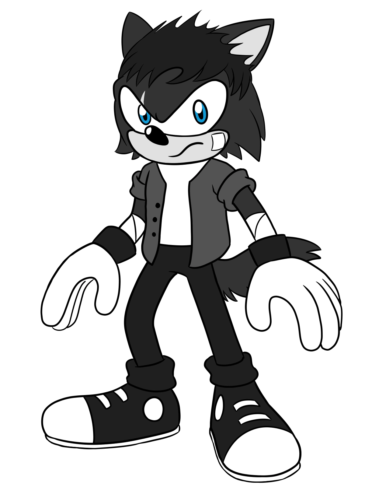 Drew the Wolf | Sonic Fanon Wiki | Fandom