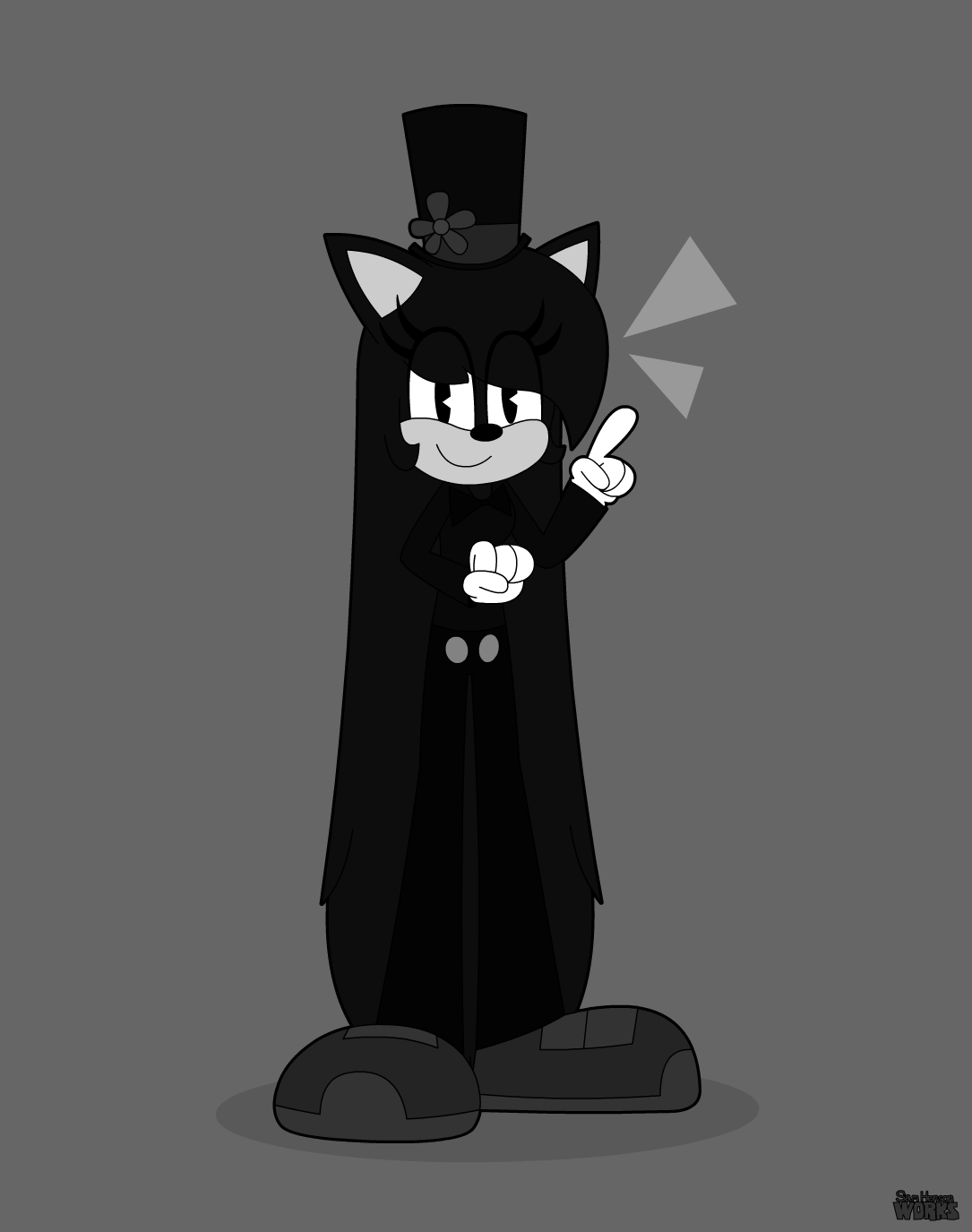 Grayscale the Cat | Sonic Fanon Wiki | Fandom
