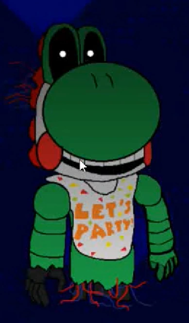 Withered Toy Yoshi | SonicHeroPizzaPalace Wiki | Fandom