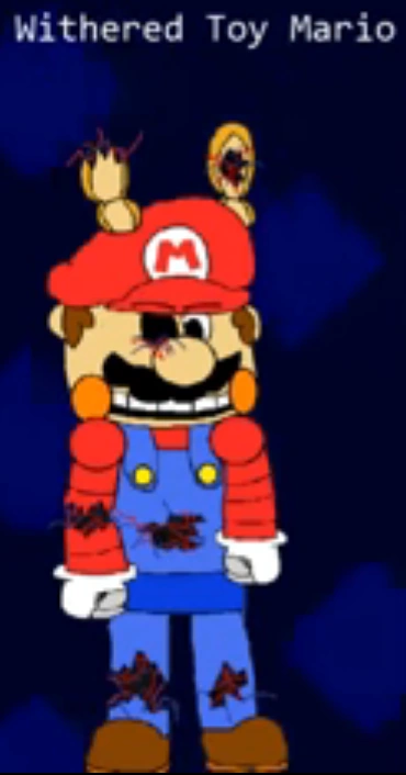 Withered Toy Mario | SonicHeroPizzaPalace Wiki | Fandom