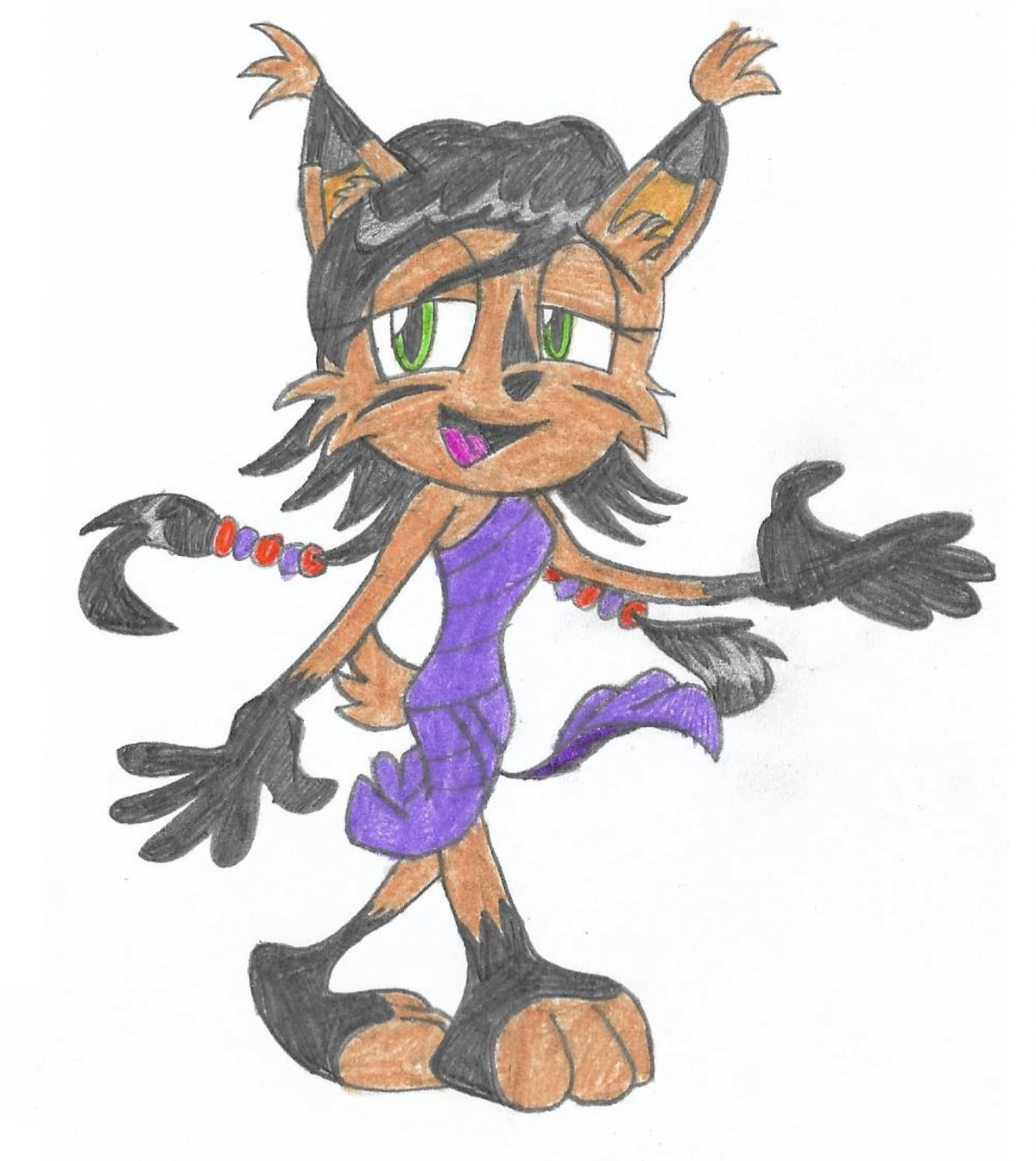 Nicole the Holo-Lynx | Sonic: Hedgehog of Green Hills Wiki | Fandom