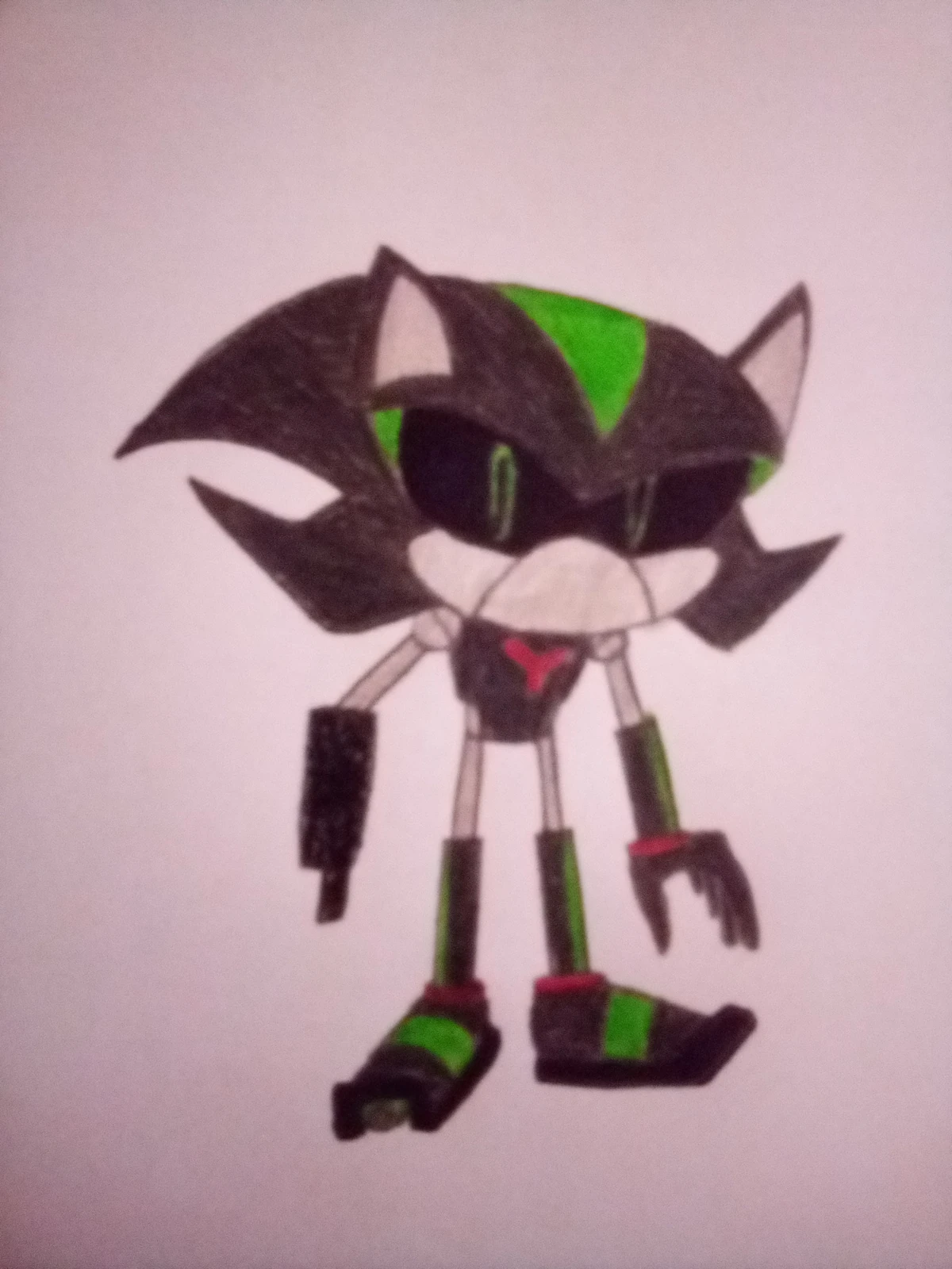 Shadow Android Gamma | Sonic: Hedgehog of Green Hills Wiki | Fandom