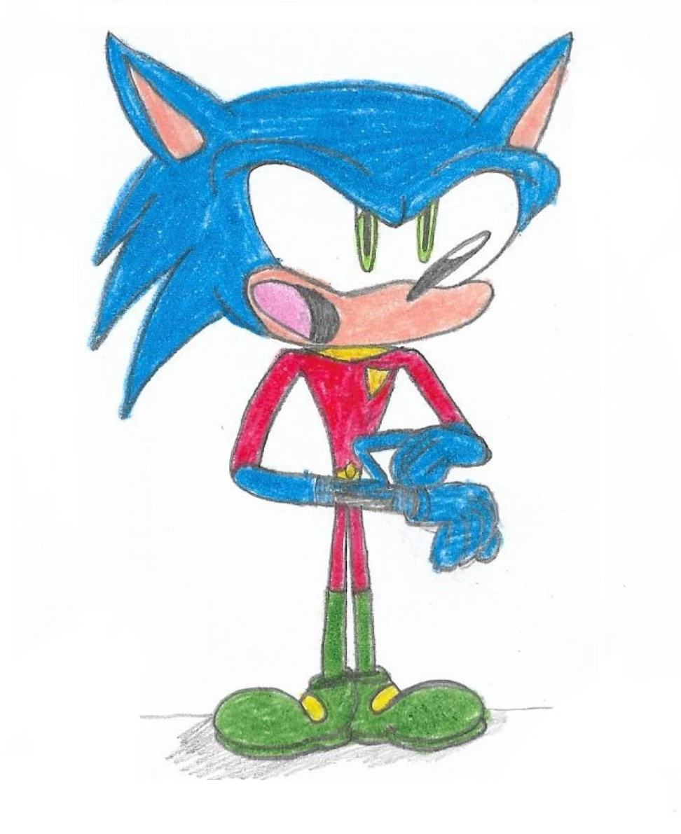Zonic the Zone Cop | Sonic: Hedgehog of Green Hills Wiki | Fandom