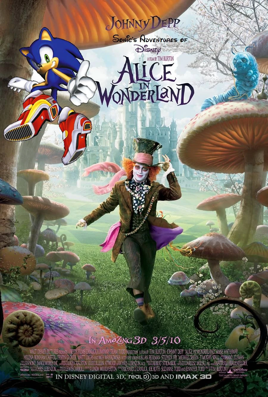 Sonic's Adventures of Tim Burton's Alice in Wonderland | Sonic's ...