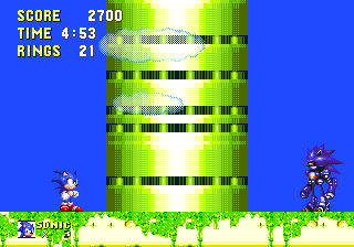 Mecha Sonic Zona Sky Sanctuary Sonic Wiki Fandom