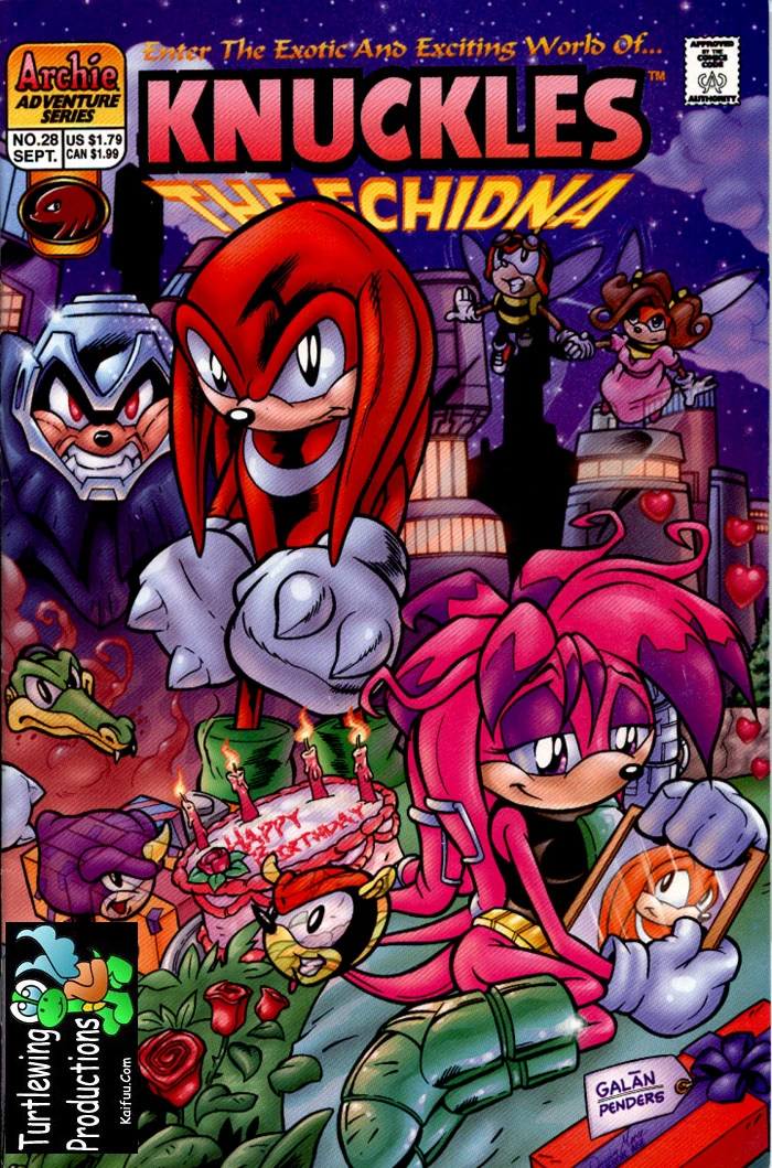 Archie Knuckles the Echidna | Sonic Wiki Nederlands | Fandom