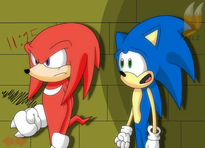 Knuckles vs. The Thugs | Sonic Paradox Wiki | Fandom