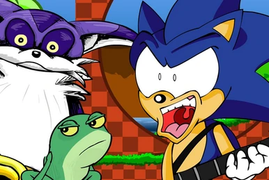 sonic shorts drawing