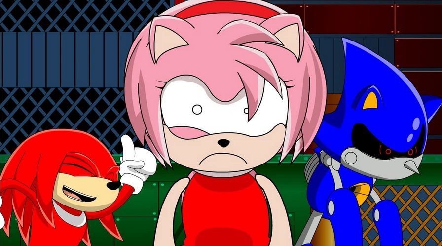 sonic shorts drawing