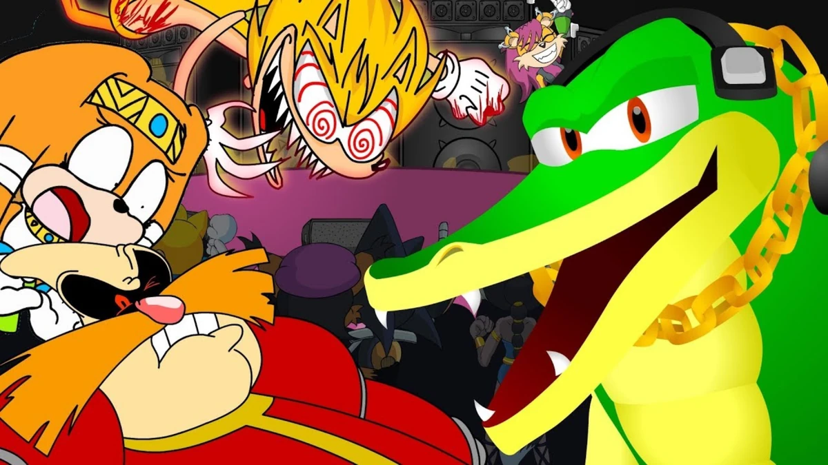 sonic shorts drawing