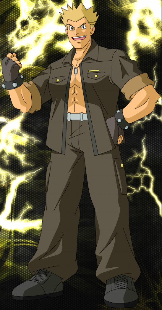 Lieutenant Surge Sonic Pokémon Wiki Fandom
