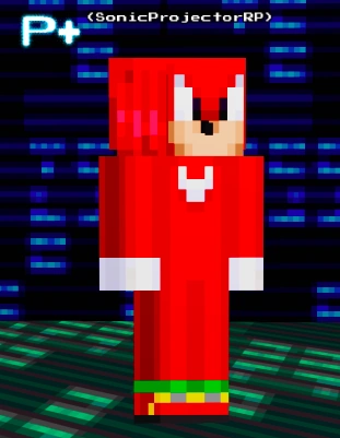 Minecraft Knuckles Skin