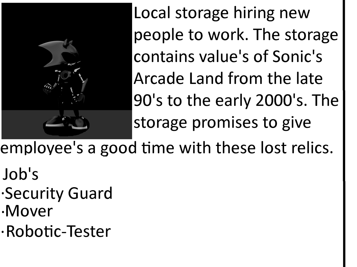 Sonic's Arcade Storage | Sonic's Arcde Land FNAS Wiki | Fandom