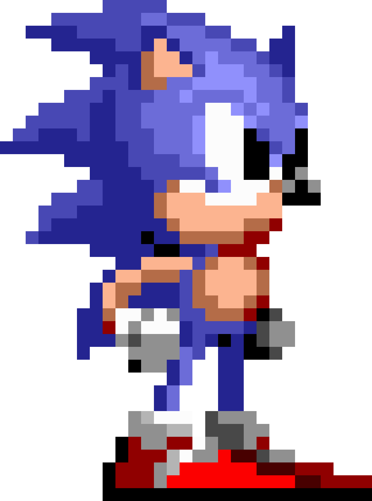Classic Sonic The Hedgehog Sprites