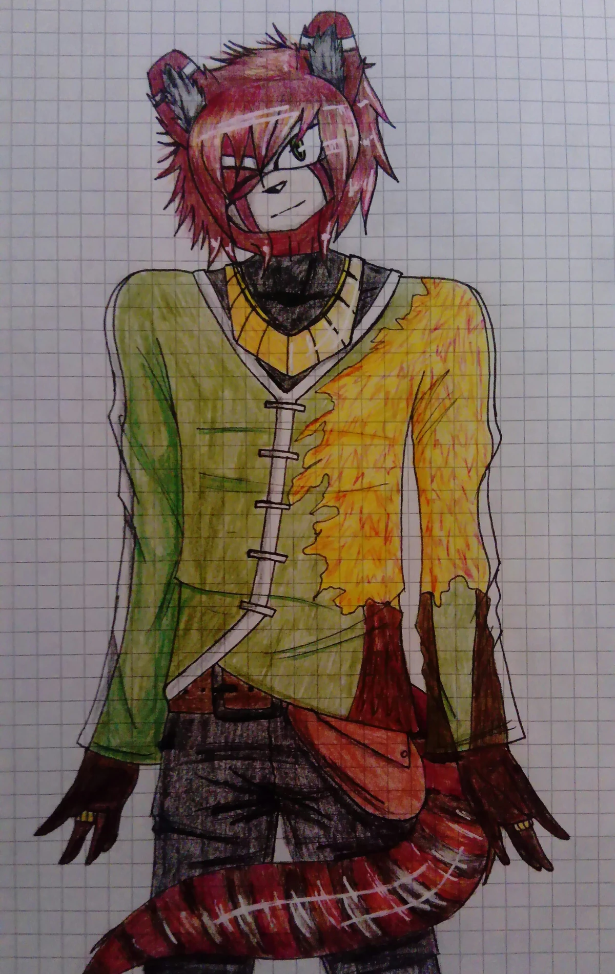 Kinay the Red Panda | Sonicstory Wiki | Fandom